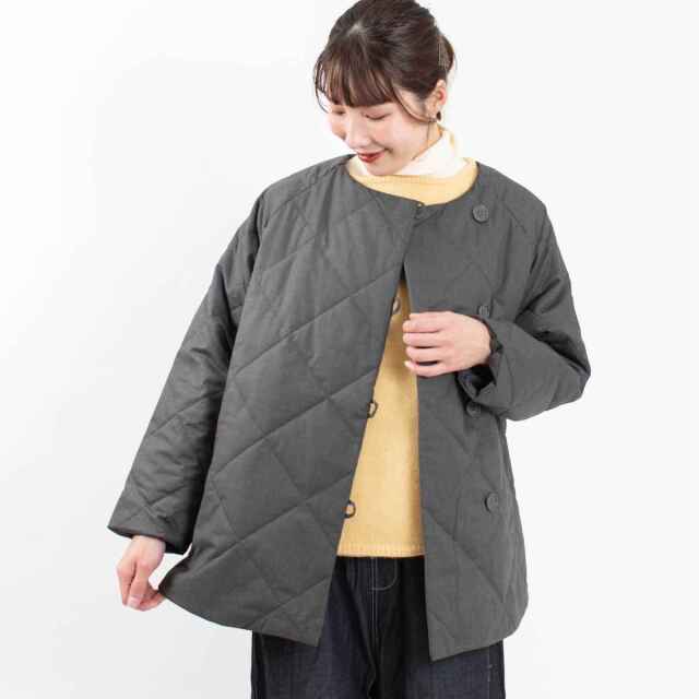 Bliss bunch キルティングラグランハーフ丈ジャケット｜ナチュラルファッション・ナチュラル服の通販